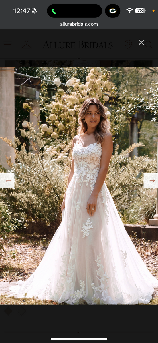 Allure Bridals 9866 – Nearly Newlywed