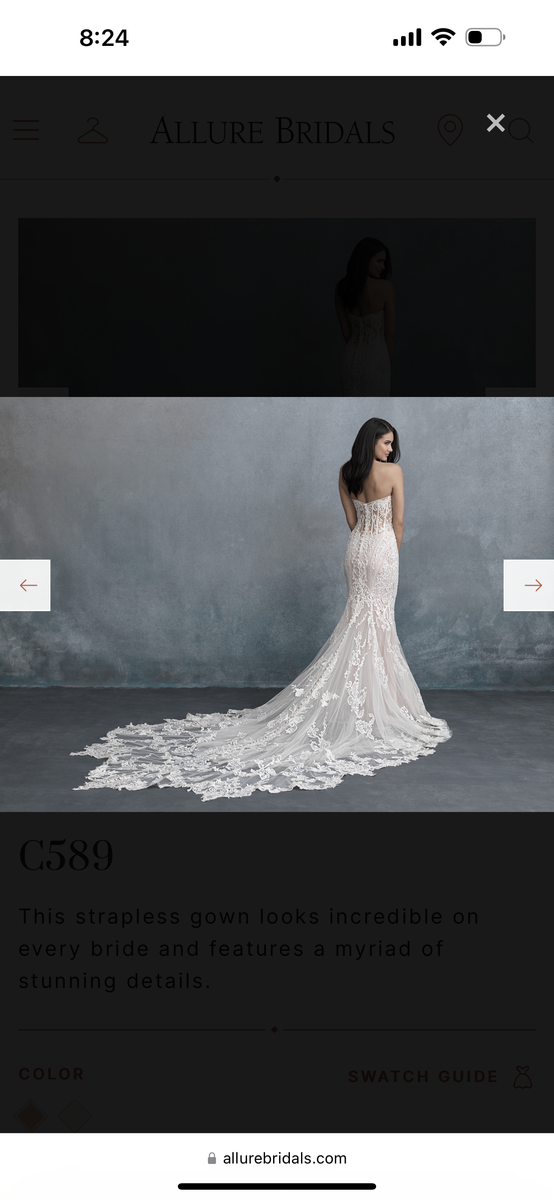 Allure Couture C589 – Nearly Newlywed