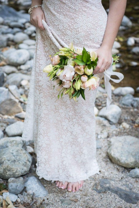 BHLDN Nova Lace Gown – Nearly Newlywed
