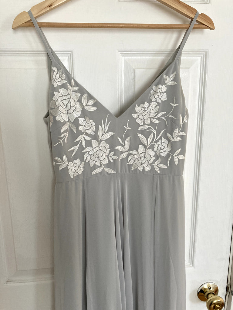 BHLDN SADIA DRESS FOG/ 52908183 – Nearly Newlywed