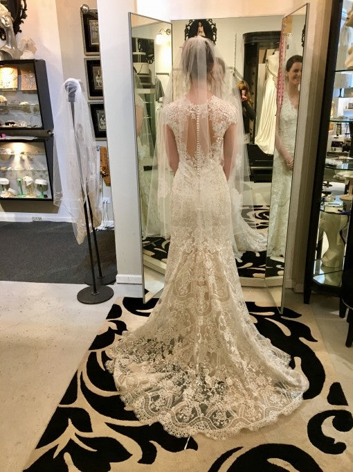 BHLDN Shea Gown by Eddy K – Nearly Newlywed