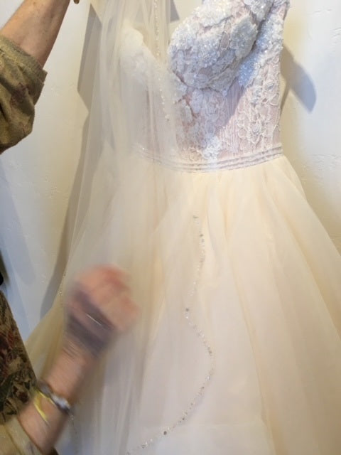 Marisa Marisa Blush Ball Gown/D80 – Nearly Newlywed