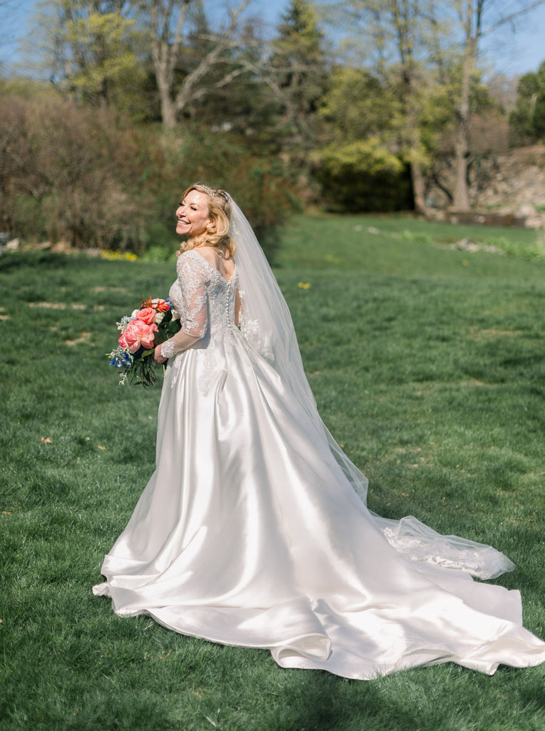 Pronovias Geraldine from the Premier 2021 Collection – Nearly Newlywed