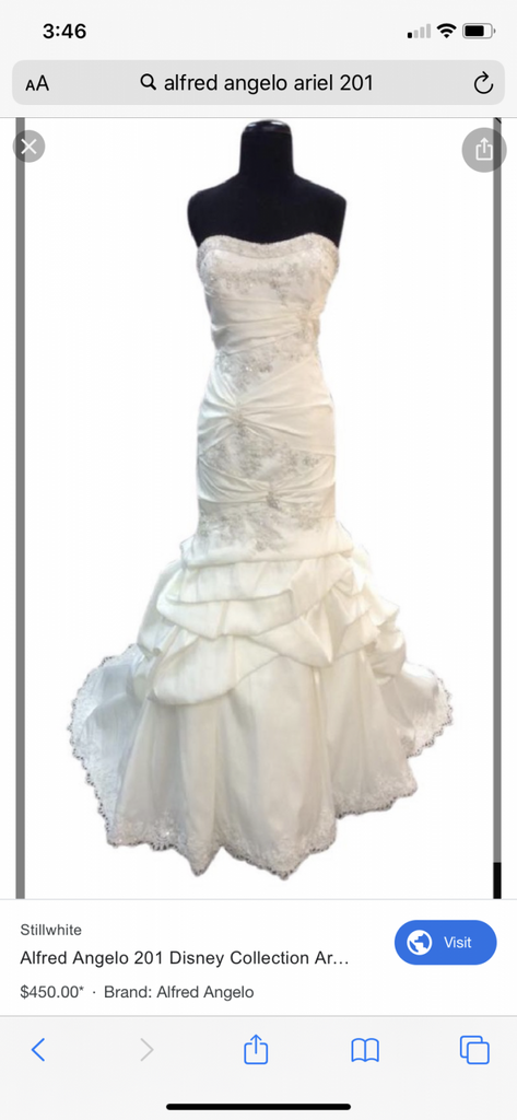 Alfred Angelo Disney Ariel #201 – Nearly Newlywed