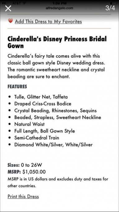 Alfred Angelo Disney Cinderella gown – Nearly Newlywed