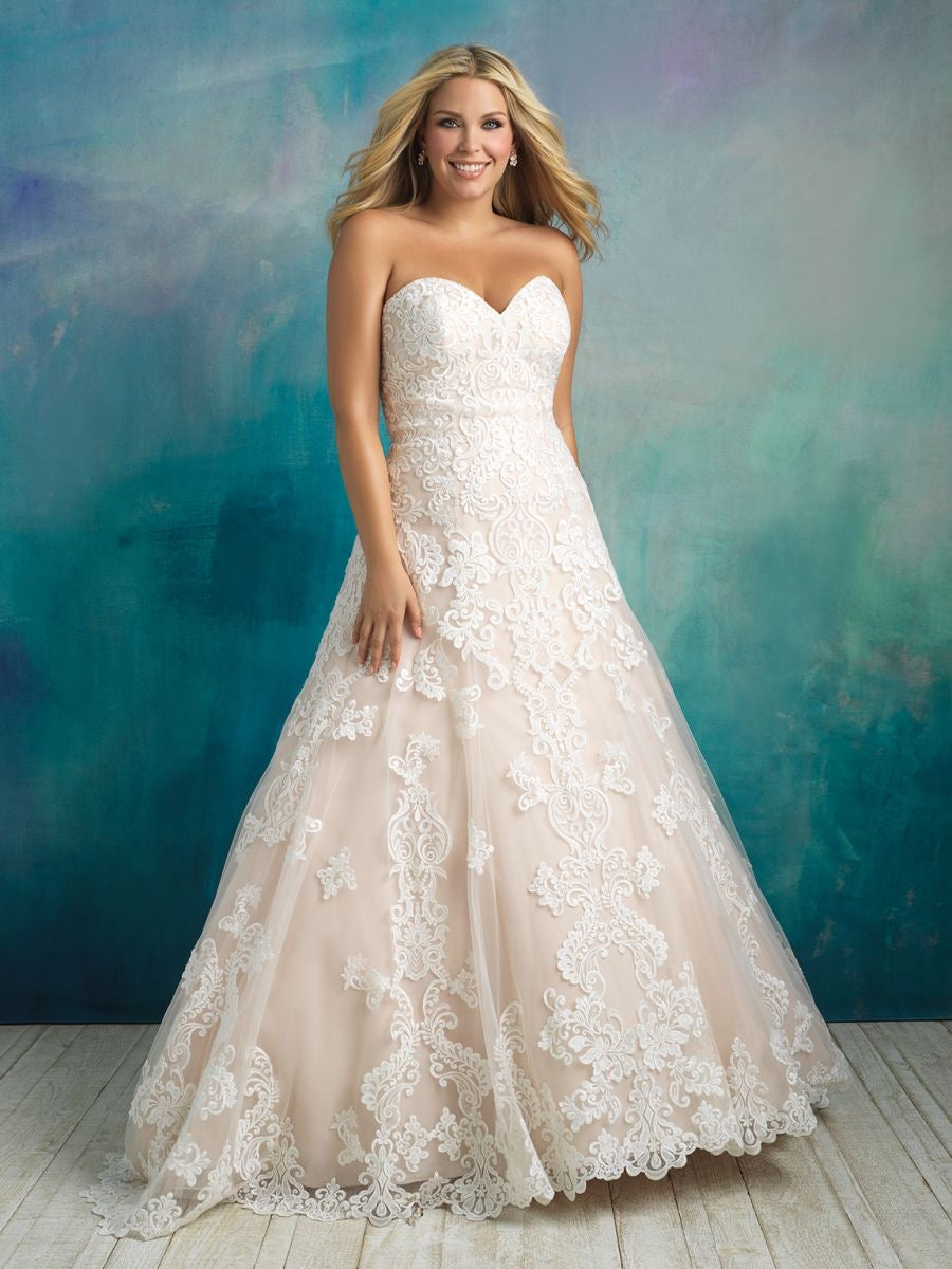 Allure Bridals W413 – Nearly Newlywed