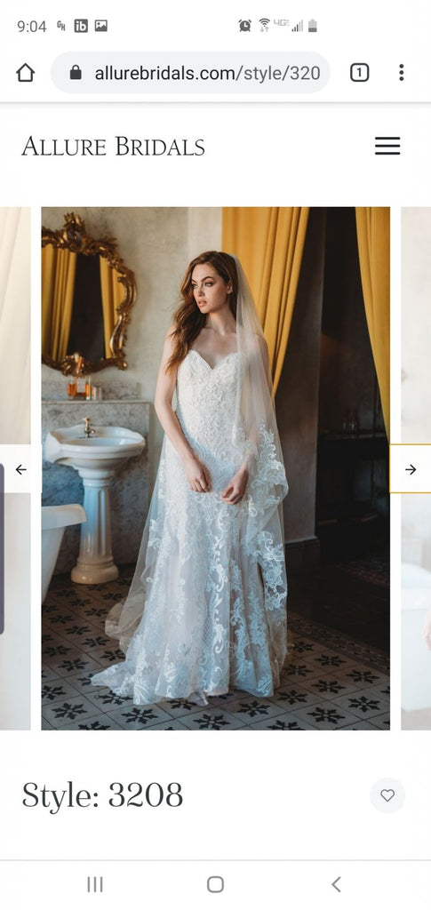 Allure Bridals 3208 – Nearly Newlywed