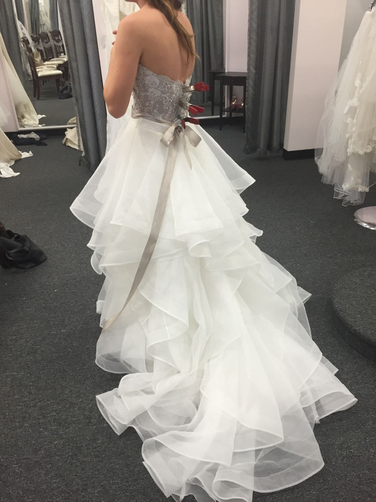 BHLDN Maelin corset and horsehair skirt – Nearly Newlywed