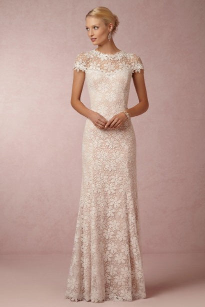 BHLDN Nova Lace Gown – PreOwnedWeddingDresses