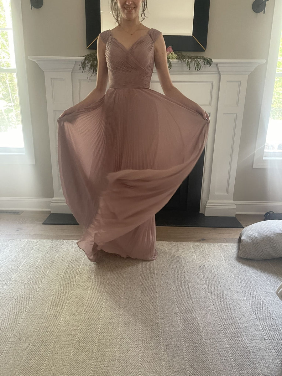 Christina Wu 17003 - Dew Drop in Dusty Rose (color) – Nearly Newlywed