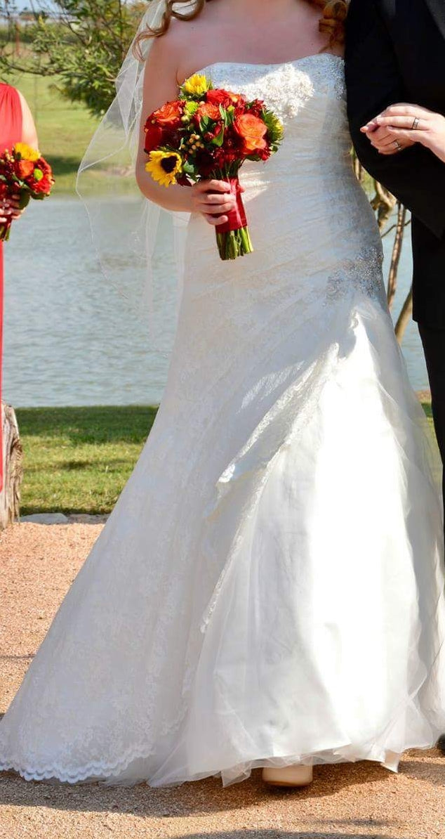 David's Bridal YP3344 – Nearly Newlywed