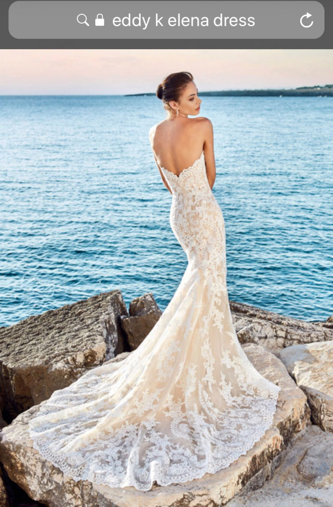 Eddy K Elena (dreams collection) – PreOwnedWeddingDresses