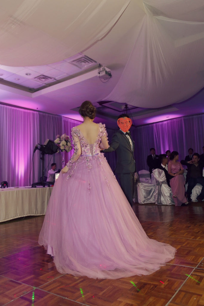 Elie Saab Purple – Nearly Newlywed