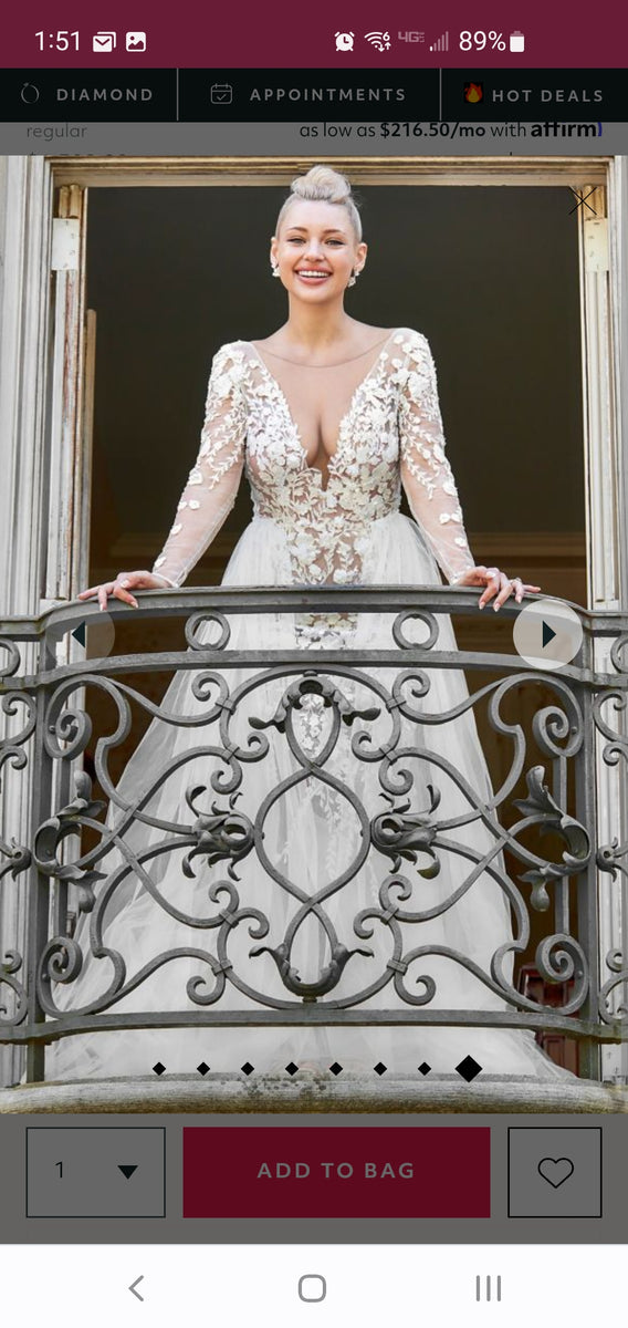 Galina 9SWG851 – PreOwnedWeddingDresses