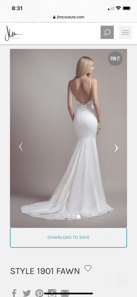 Hayley Paige fawn – Nearly Newlywed