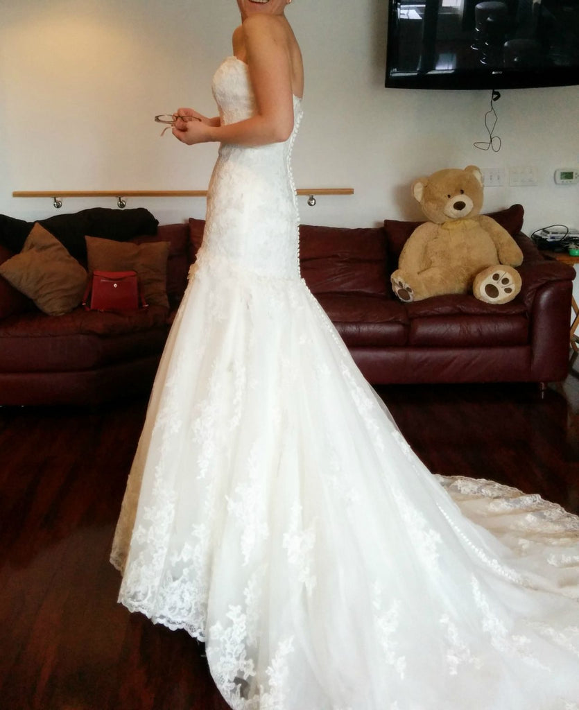 Justin Alexander Style #8689 – Nearly Newlywed