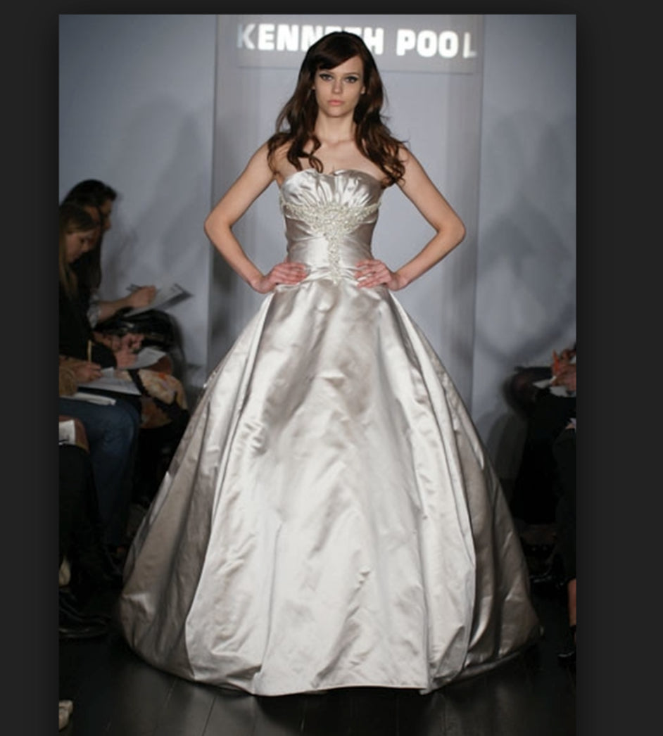 Kenneth Pool Kenneth Pool Athena in Pewter – Nearly Newlywed