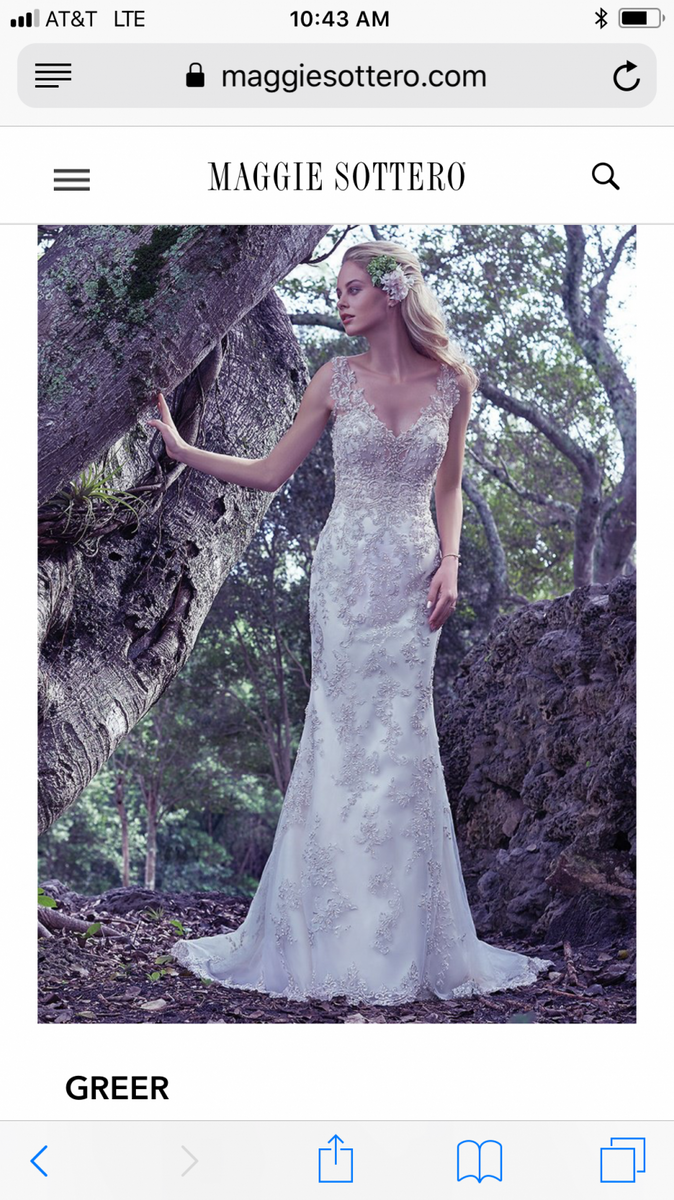 Maggie Sottero Greer/ 6MG799 – Nearly Newlywed