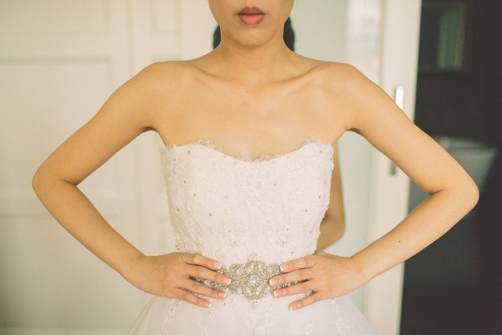 Monique Lhuillier BL1323 – Nearly Newlywed