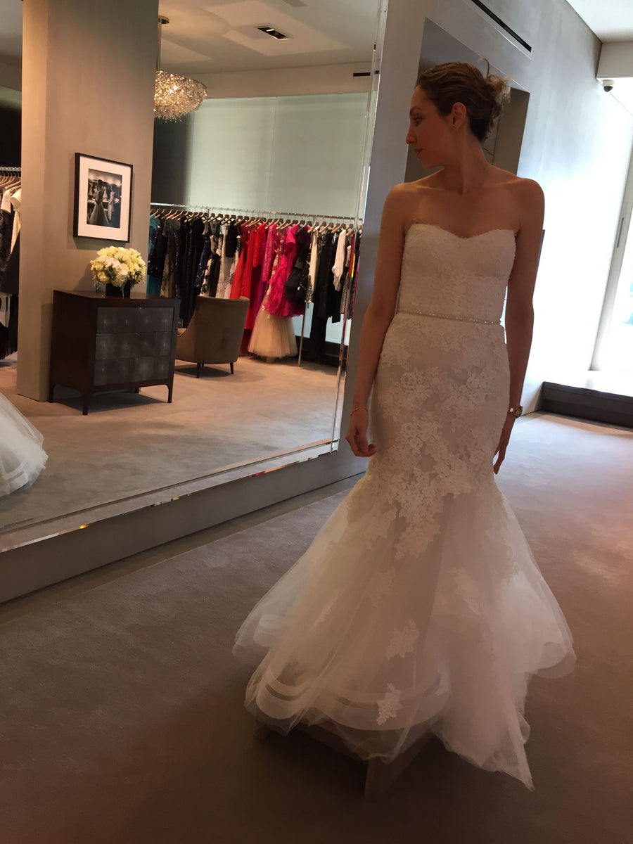 Monique Lhuillier Mermaid – Nearly Newlywed