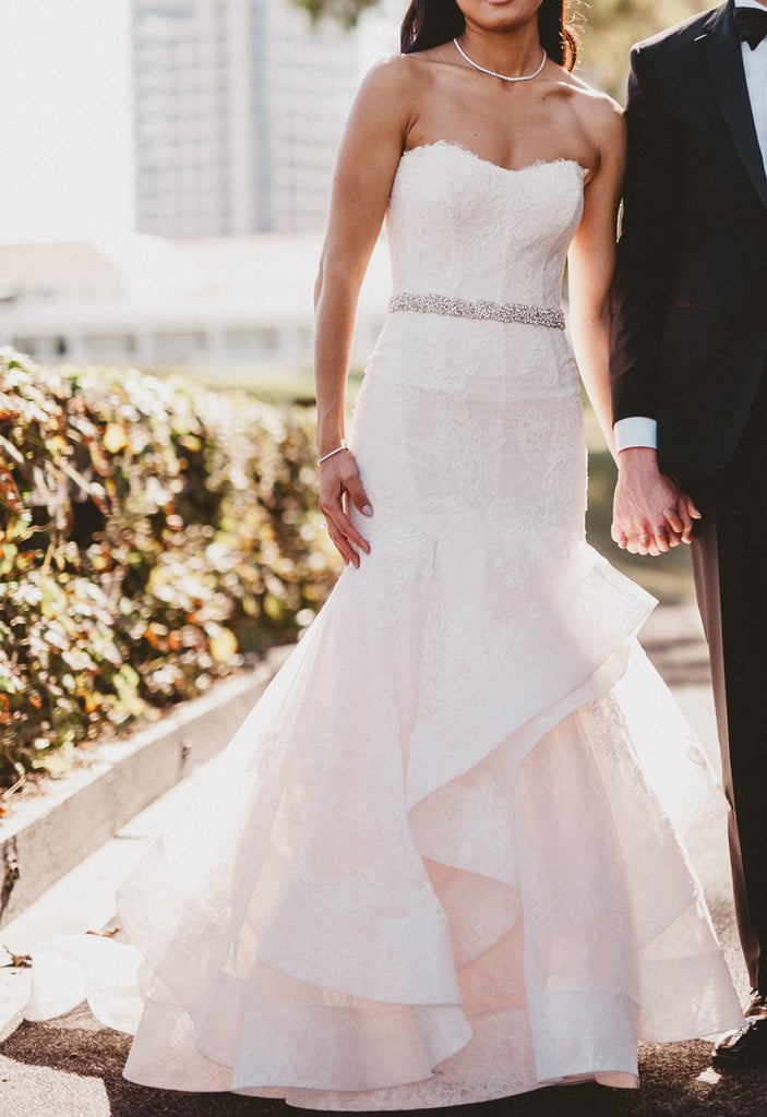 Monique Lhuillier Raven – Nearly Newlywed