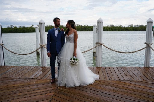 Other Blush by Haley Paige- Pepper Gown – Nearly Newlywed