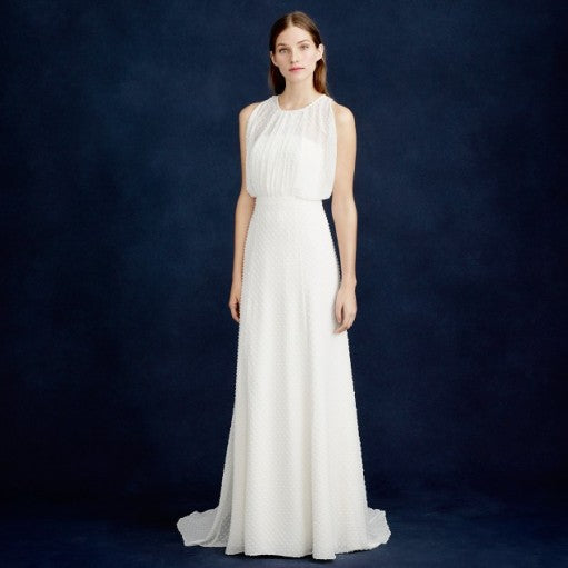 Other Sadie Gown in Swiss-dot Chiffon, Ivory color – Nearly Newlywed