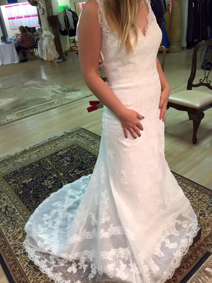 Pronovias Avenue Diaganol Gladys – Nearly Newlywed