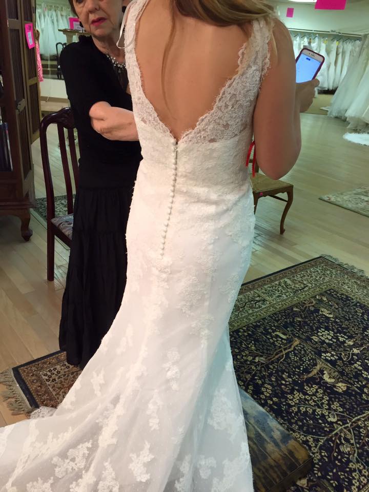 Pronovias Avenue Diaganol Gladys – Nearly Newlywed