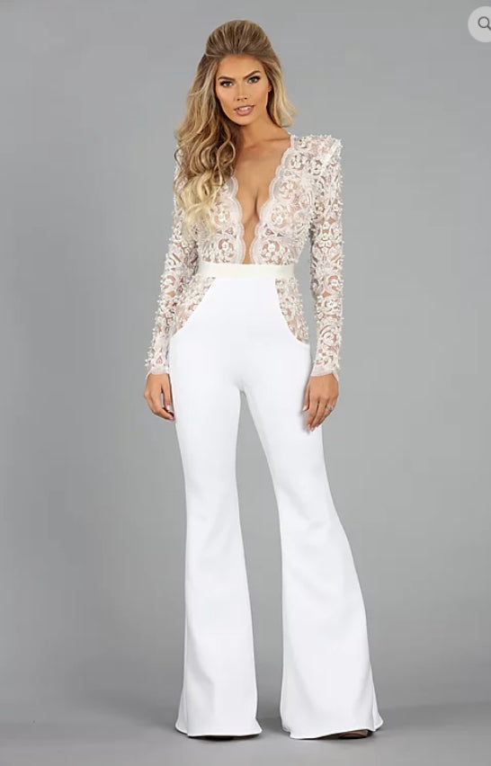Ryan and Walter Bridal Brielle jumpsuit – Nearly Newlywed