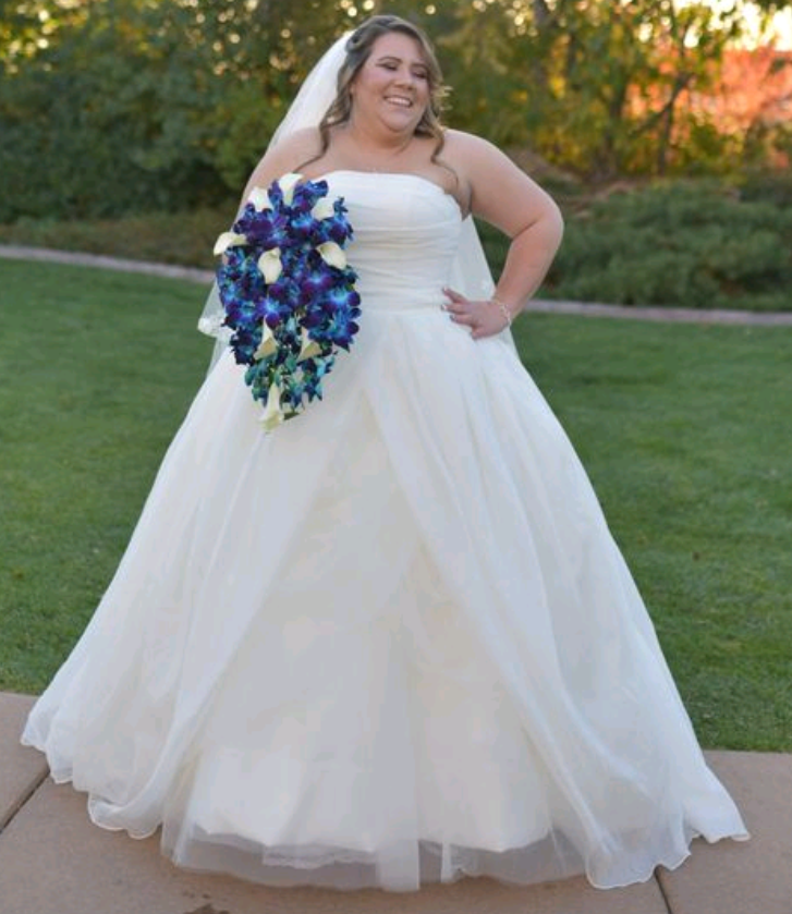 Vera Wang cream ball gown – Nearly Newlywed