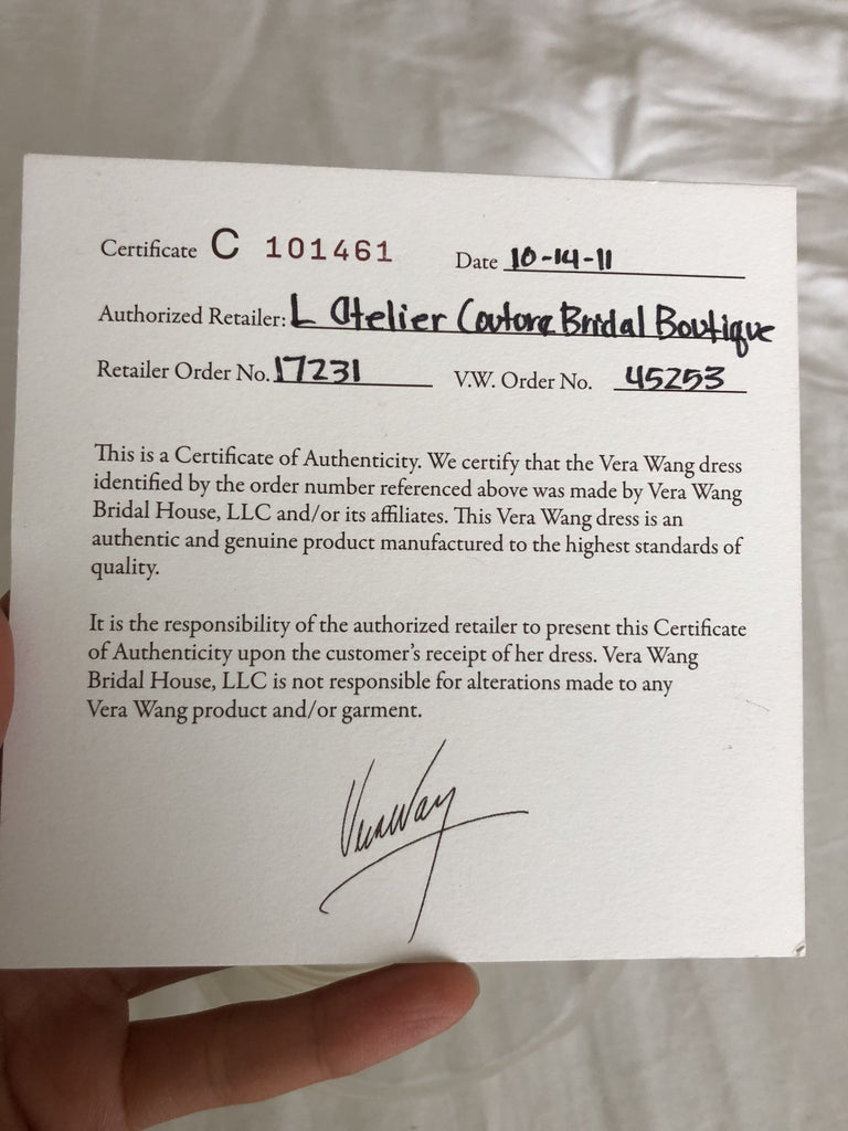 Vera Wang Georgina – PreOwnedWeddingDresses