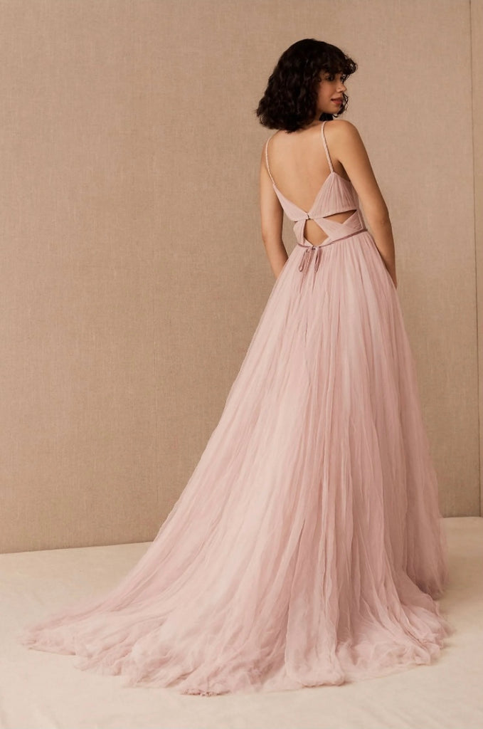 Watters Viv Gown Blush – Nearly Newlywed